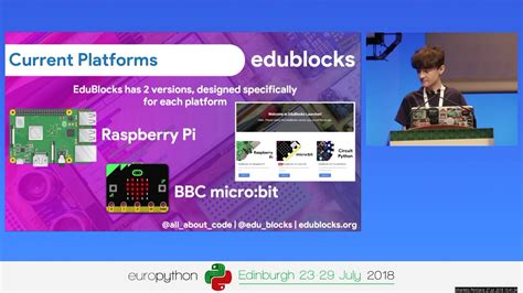 Joshua Lowe Edublocks Making The Transition To Python Easier Youtube