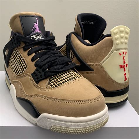 Custom Travis Scott X Air Jordan 4 Cactus Jack Is A Flex Nice Kicks