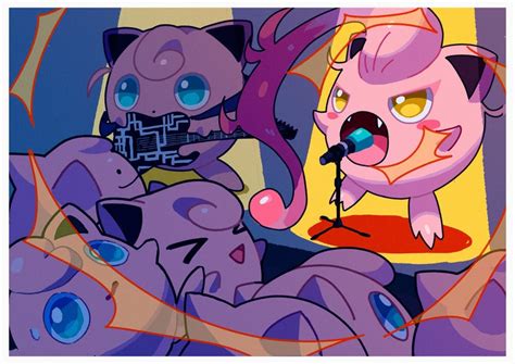 Jigglypuff Ditto Transformed Ditto And Scream Tail Pokemon Drawn By Saiku Zvlku Danbooru