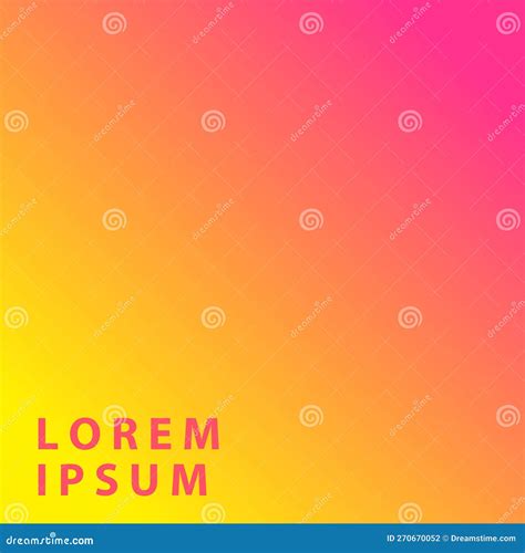 Pink Orange Gradient Illustration Background Eps 10 Stock Vector Illustration Of Graphic