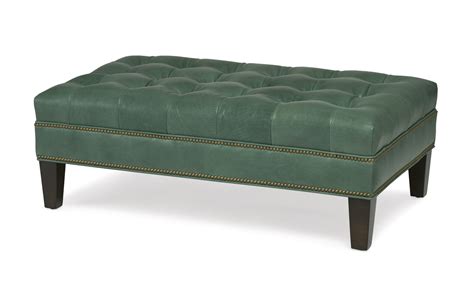 Pippa Rectangular Tufted Ottoman 370 Massoud Furniture