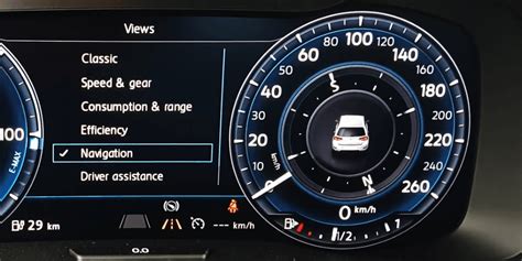 Navigationcompass In Dashboard Volkswagen Polo Gti 2018