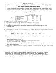 Statistics Assignment With Data Analysis And Interpretation Course Hero
