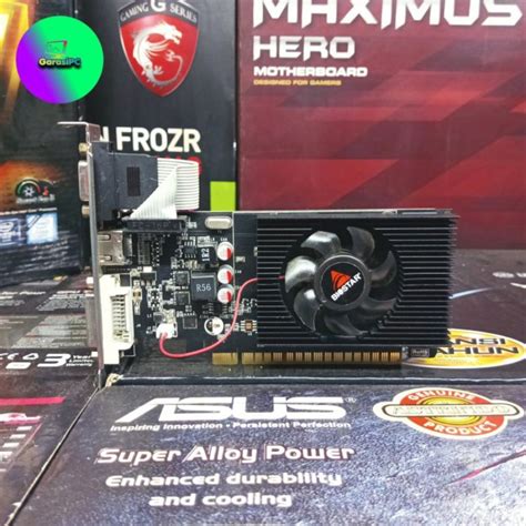 Jual Vga Card Nvidia Geforce Gt 710 1gb 64bit Ddr3 Pci Express Shopee