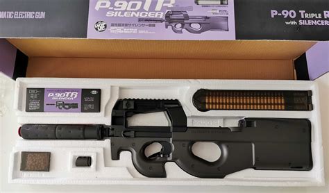 Tm P90 Tr Triple Rail Silencer Airsoft Bazaar
