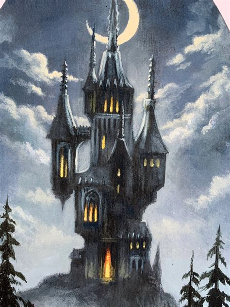 Dracula Castle Drawing
