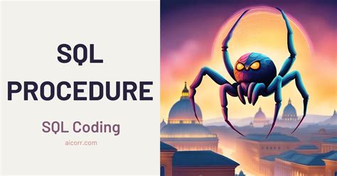 Sql Procedure Aicorrcom