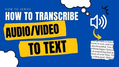 How To Write Or Convert Youtube Video In Text Form Automatically Transcribe Video Audio To