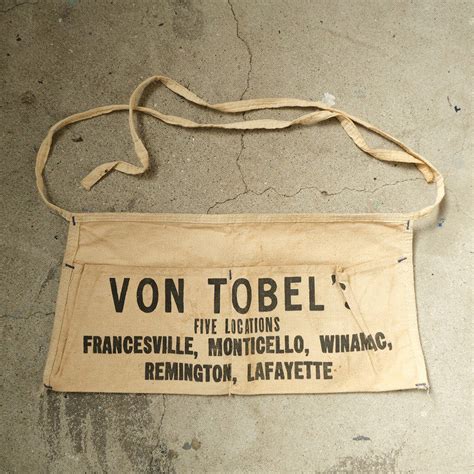 Von Tobels Apron Cocky Crew Store Antiques And Old Clothing 東京 原宿