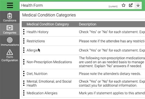 How Do I Configure Medical Conditions Circuitree Supportcircuitree