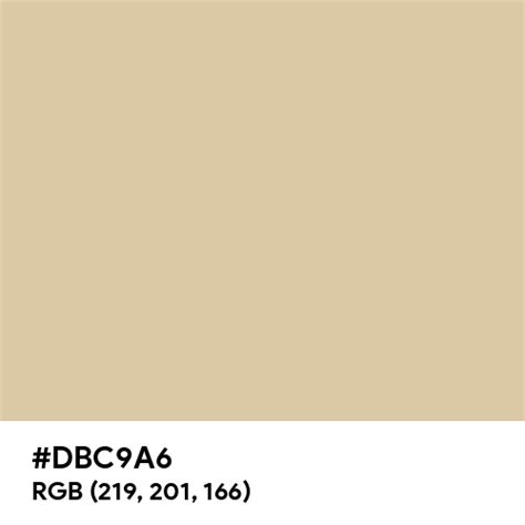 Peanut Color Hex Code Is Dbc9a6