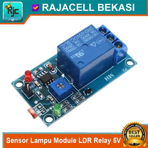 jual sensor lampu otomatis deteksi cahaya module relay sensor ldr relay