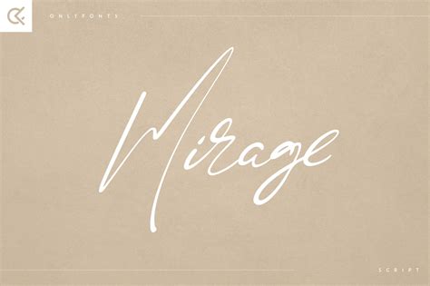 New Mirage Creative Script Font Creative Market