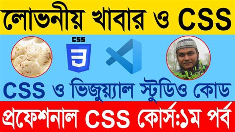 new css bangla tutorial professional css full course with visual