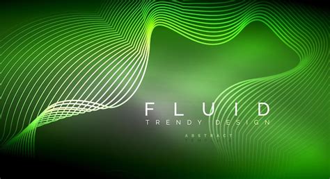 premium vector digital flowing wave particles abstract background