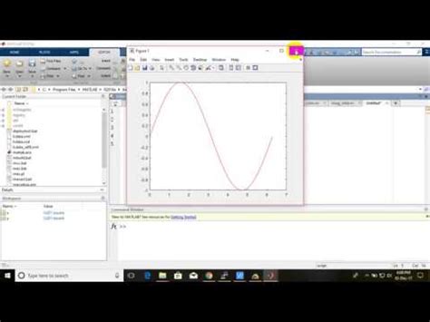 Creating Sine Wave In MATLAB YouTube