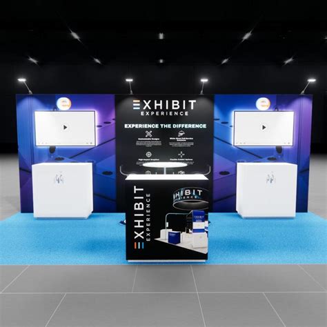 10 X 20 Affordable Trade Show Exhibit Booth Rental Options Exhibit