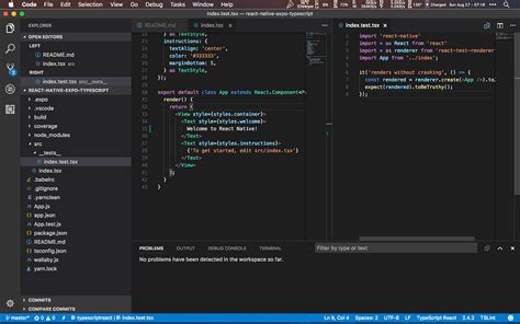 Setting Up React Native With Expo Typescript Jest And Visual Studio Code By Clint M