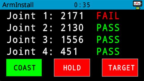 Fixing Joints To Master The V Workcell VEX Library