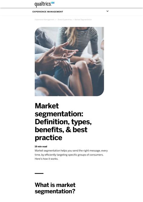 market segmentation pdf