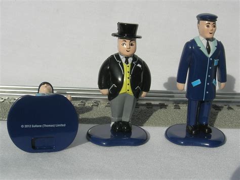 Thomas And Friends Sir Topham Hatt And 2 Railway Workers 6 30069 Figures