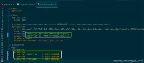 Springboot27 整合jasypt加密yml配置文件yml 加密 Csdn博客