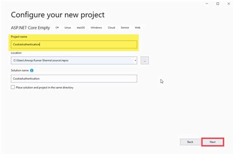 Cookie Authentication In ASP NET Core