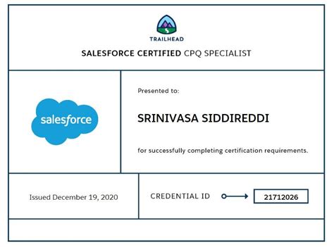 Srinivas Siddireddi On Linkedin Salesforcecpq 13 Comments