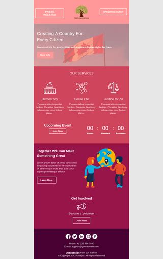 Laboratory Testing Email Template Unlayer