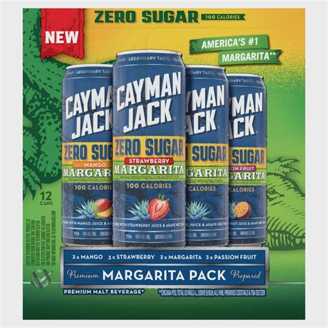 Cayman Jack Zero Sugar Margarita Variety 12pk Cans Co Banks Wines