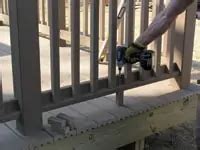 Installing Integrated Deck Handrails Extreme How To