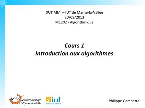 Pdf Cours 1 Introduction Aux Algorithmes Dokumentips