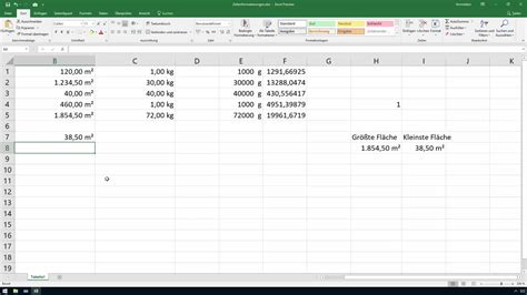 determine highest and lowest values in excel