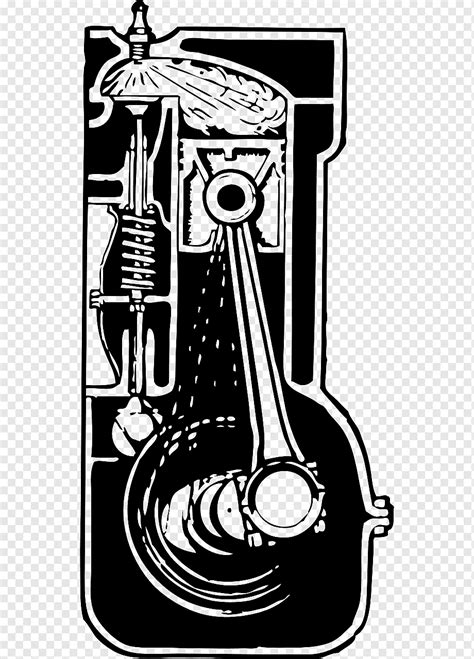 Engine Cross Section Motor Png Pngwing