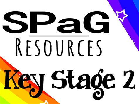Ks2 Spag Resources Bundle Teaching Resources