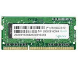 Apacer 8GB SODIMM DDR3-1600 CL11 (AS08GFA60CATBGC) ab 19,90 ...