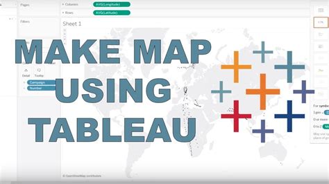 How To Make A Map With Latitude And Longitude Locations Youtube