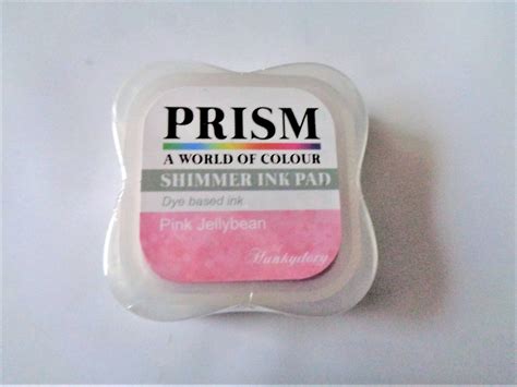 Shimmer Ink Pink Jellybean Hunkydory Prism Downland Crafts