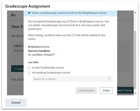 Linking Gradescope To Brightspace Centre For Teaching And Learning