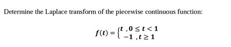 Solved Y′′−y′−2y 10sinx Y 0 0 Y′ 0 1determine The Laplace