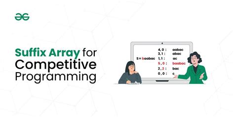 Suffix Arrays For Competitive Programming GeeksforGeeks
