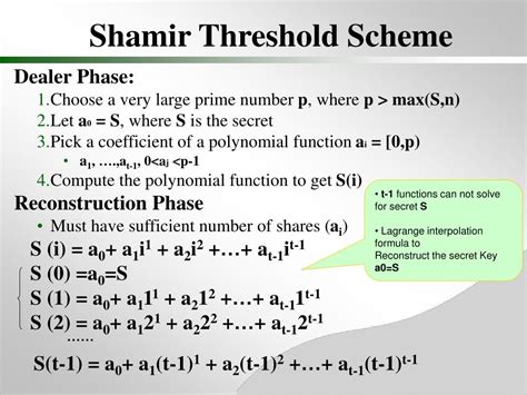 Ppt Improvements To Tesla Using Secret Sharing Scheme Powerpoint