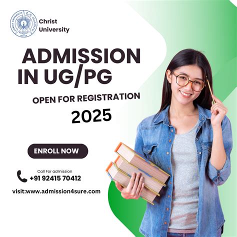Admission In Christ University Under Different Ug And Pg Courses 2025
