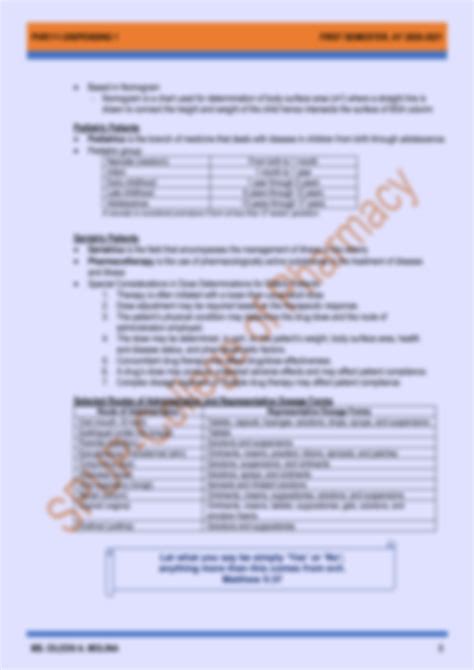 Solution Module 2 3 Calculation Of Doses Studypool