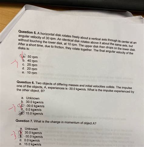 solved question 5 a horizontal disk rotates freely about a