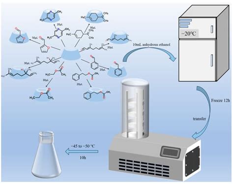 Foods Vol 13 Pages 2359 Preparation Of β Cyclodextrin Cd Flavour Cd Powder And Its