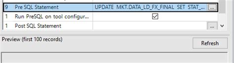 Solved Use Dynamic Input With Pre Sql Statement To Update Alteryx
