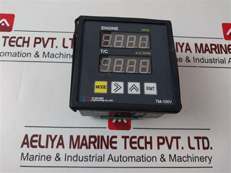 Yu Myung Tm 100v Digital Panel Tachometer Aeliya Marine