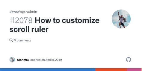 how to customize scroll ruler · issue 2078 · akveo ngx admin · github