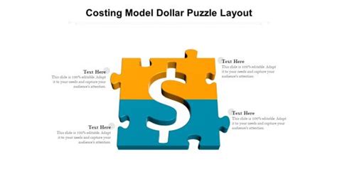 Costing Model Dollar Puzzle Layout Ppt Powerpoint Presentation Model Design Inspiration Pdf